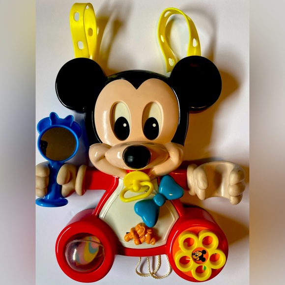 Toys | Vintage 1984 Mattel Disney Mickey Minnie Mouse Crib Baby ...